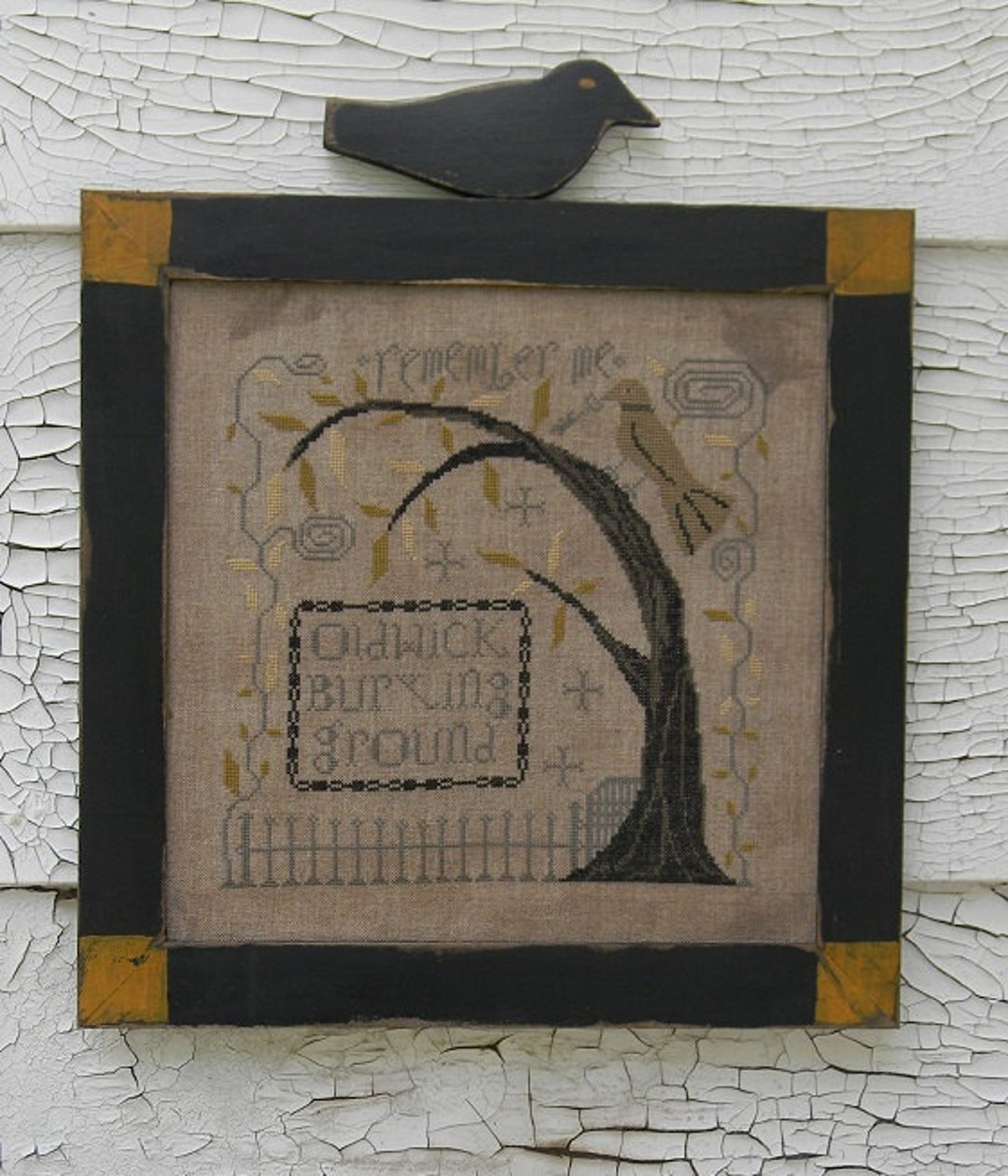 Cross Stitch Pattern From Notforgotten Farm - OLDWICK BURYING GROUND - Etsy