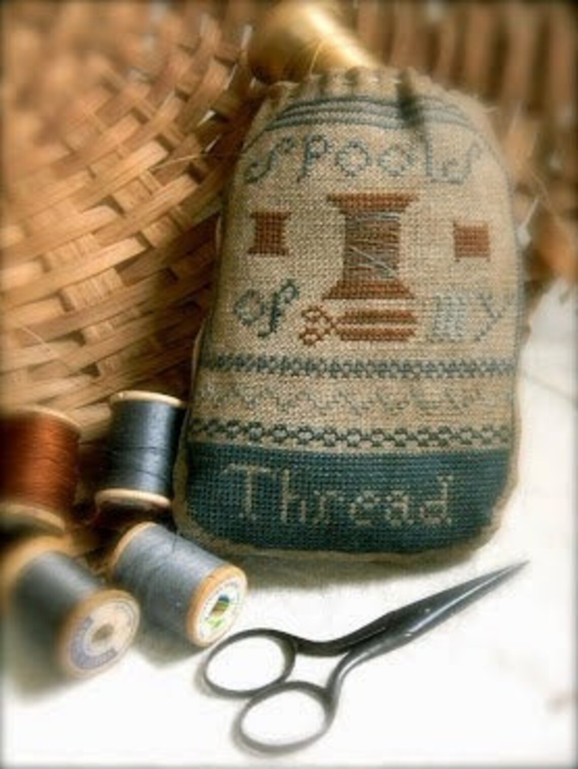 Retired Cross Stitch Club Pattern ~ Spools of My Thread ~ From ...