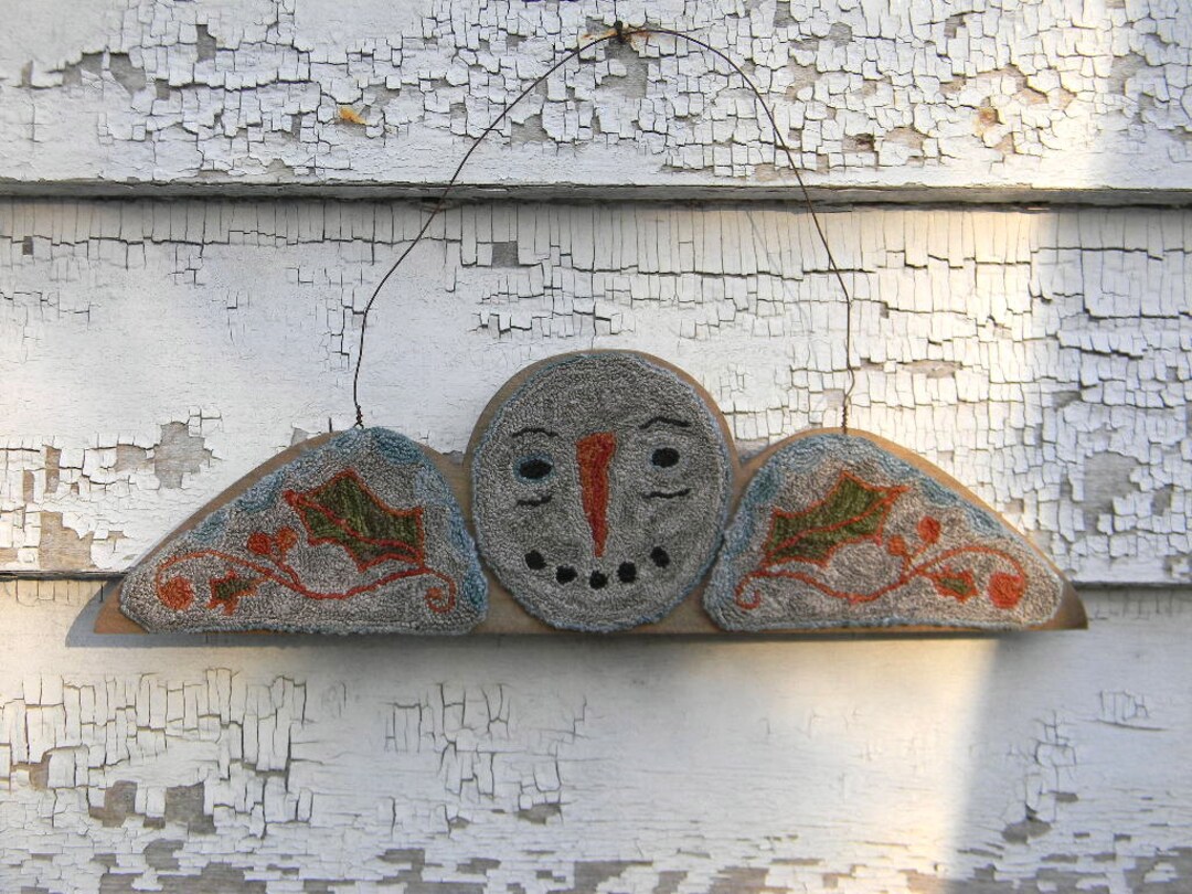 Winter Angel - Punch Needle - PAPER PATTERN - From Notforgotten Farm ...