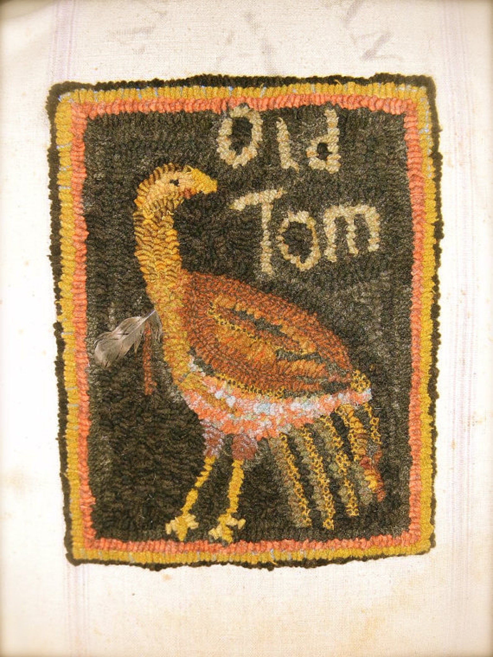 Old Tom Rug Hooking Pattern PDF From Notforgotten Farm™ - Etsy