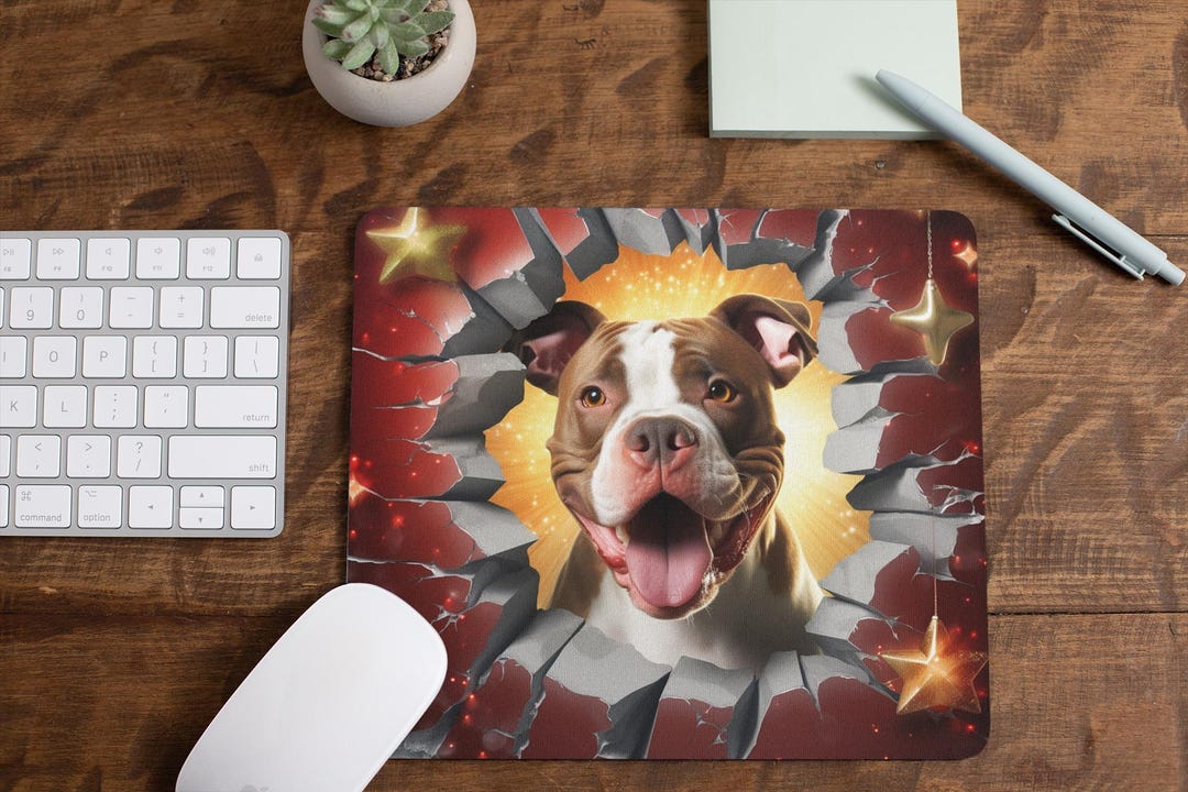Mouse Pad/ Boxer/ Bulldog/ Dog/ Great Gift - Etsy