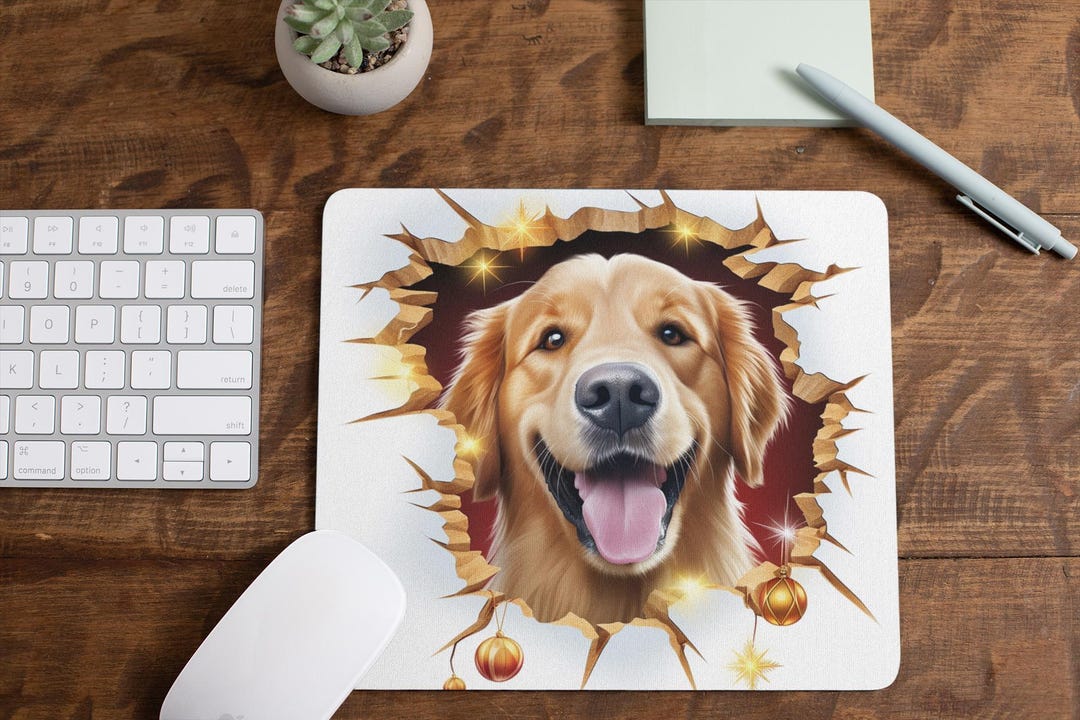 Mouse Pad/ Golden Retriever/ Dog/ Great Gift - Etsy