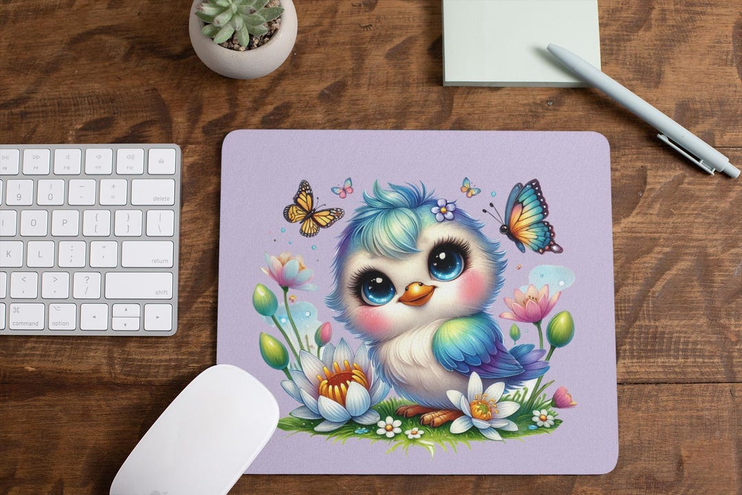 Mouse Pad/ Bluebird/ Bird/ Great Gift - Etsy