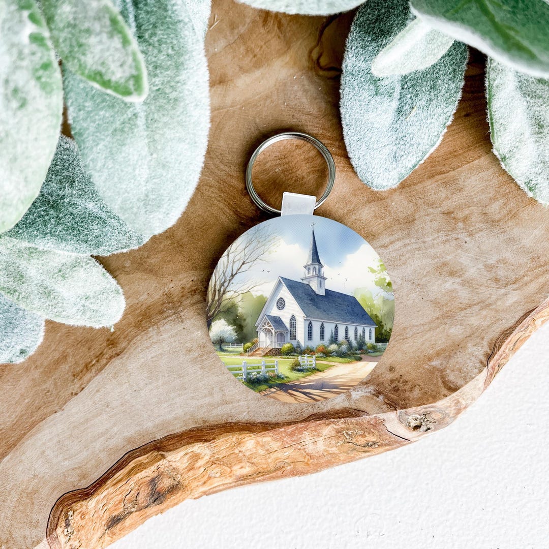 Keychain/ Church/ Church Keychain / Great Gift - Etsy