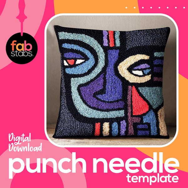 Modern Punch Needle - Etsy