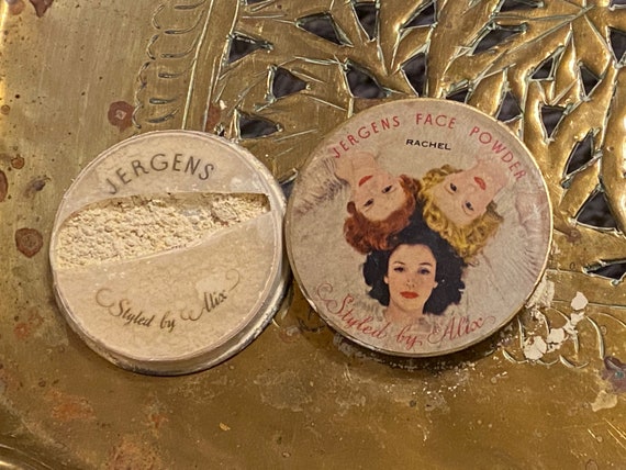 Vintage Jergens Face Powder Rachel Styled by Alix | Etsy