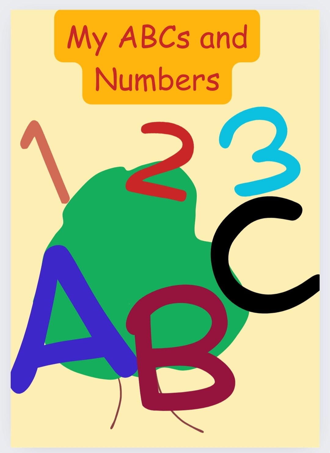ABC and Numbers Flashcards Printable - Etsy
