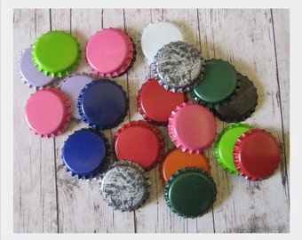 Colored Bottle Caps - Etsy