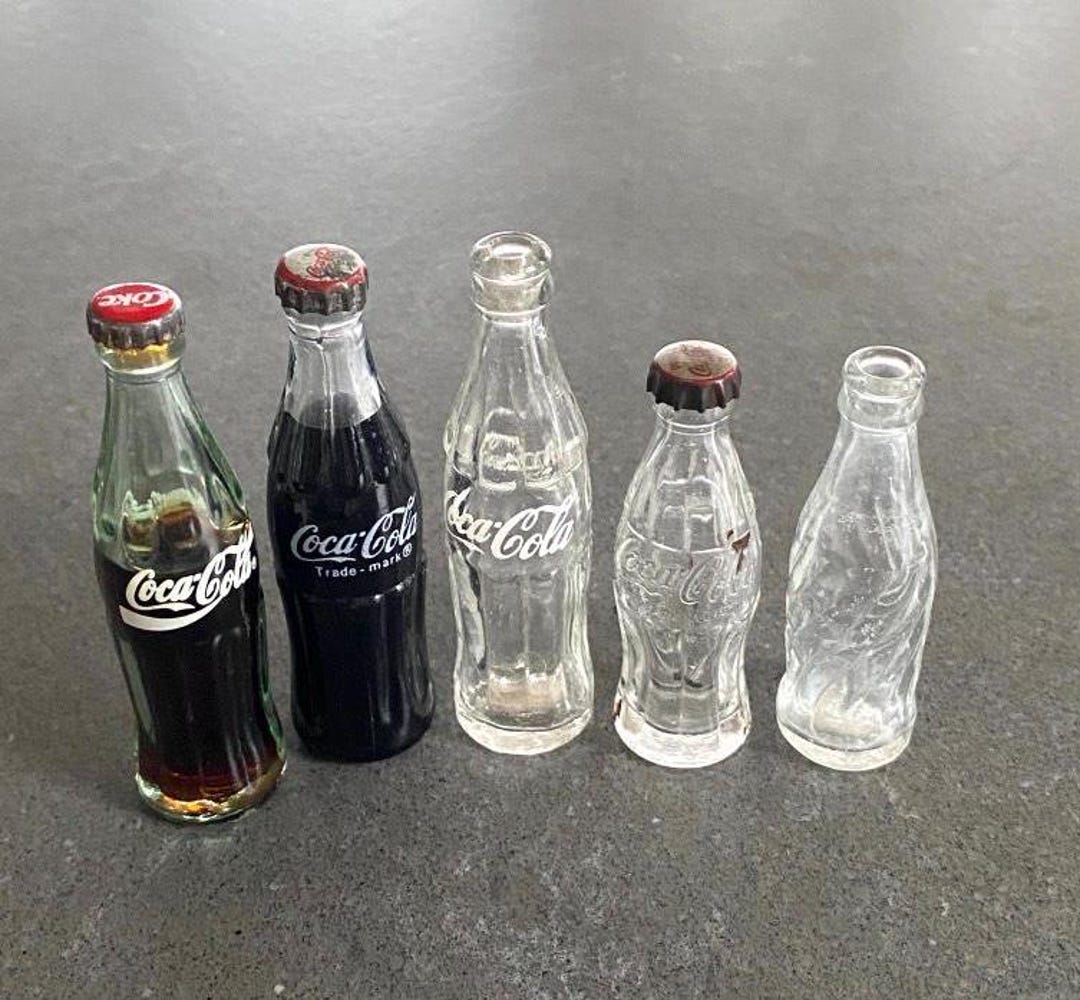 Coca Cola Miniature Bottle Collectible Glass Small Vintage 1950 Coke ...