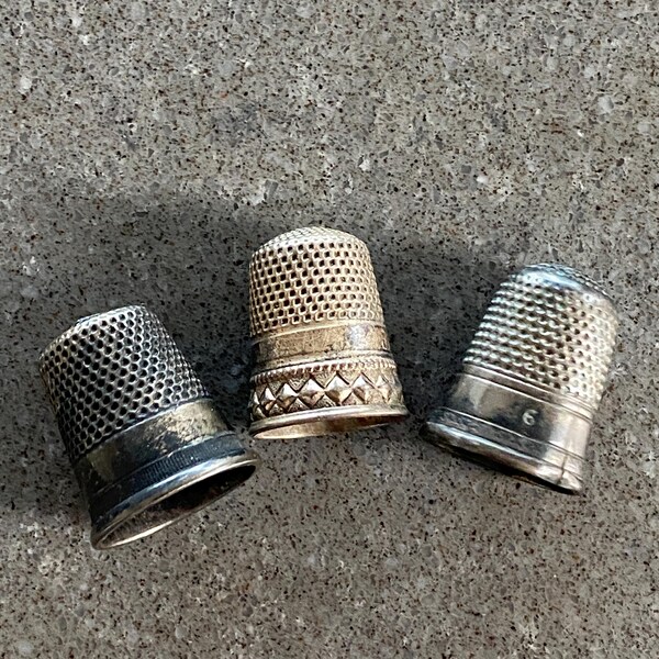 Antique Thimble - Etsy