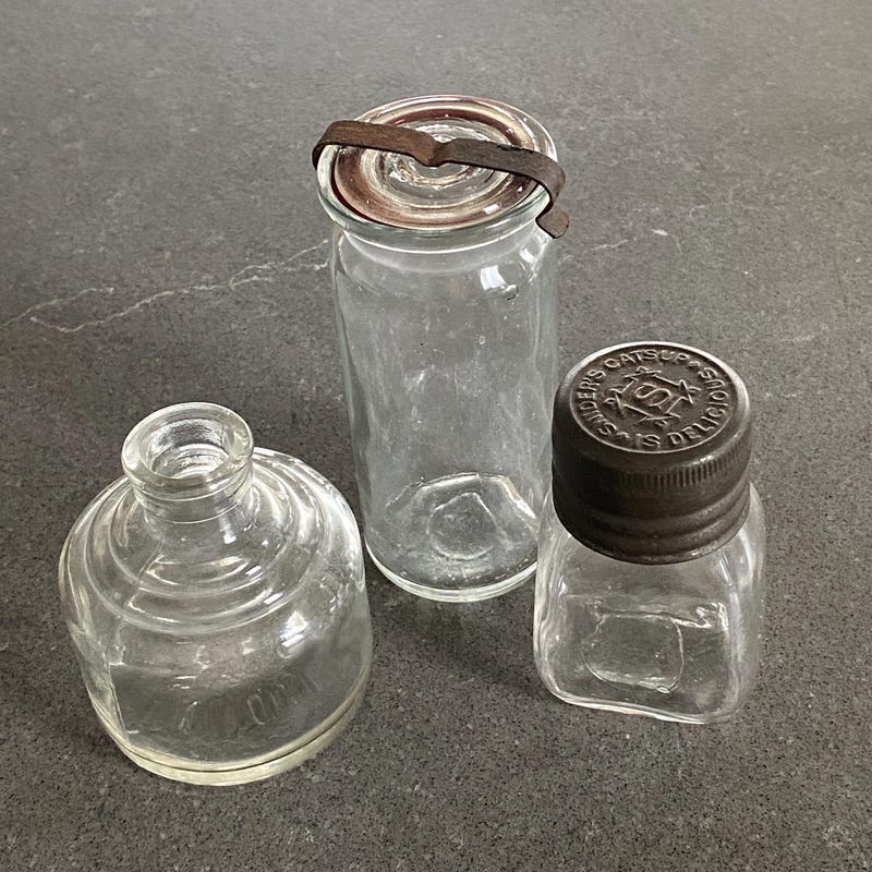 Vintage Ink Well Bottle - Etsy