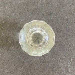Clear Glass Door Knob Candle Holder Vintage Repurpose Salvage - Etsy