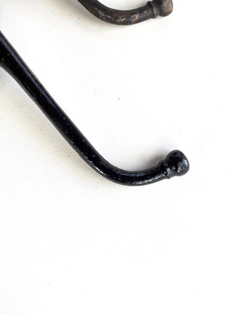 Hook Cast Iron Farmhouse Antique Tack Coat Bracket Barn | Etsy