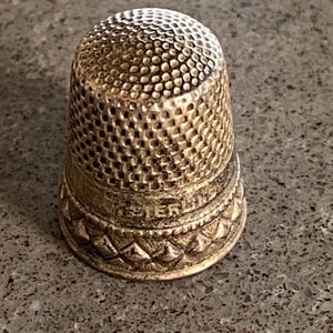 Sterling Silver Thimbles Vintage Hand Sewing Collectible - Etsy