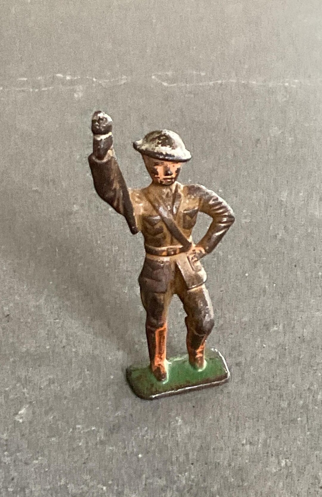 Barclay Lead Soldier WW2 Action Figures Toy Soldier Reenactment Parade ...