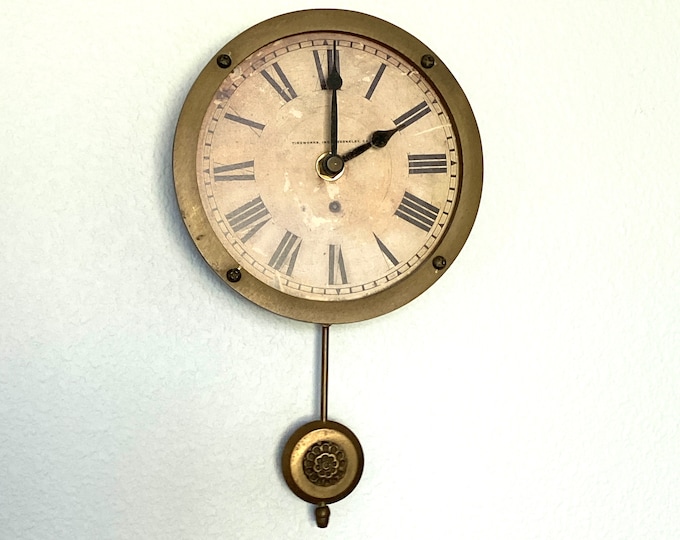 Timeworks Pendulum Wall Clock Vintage Christmas Ball Watch Vintage - Etsy