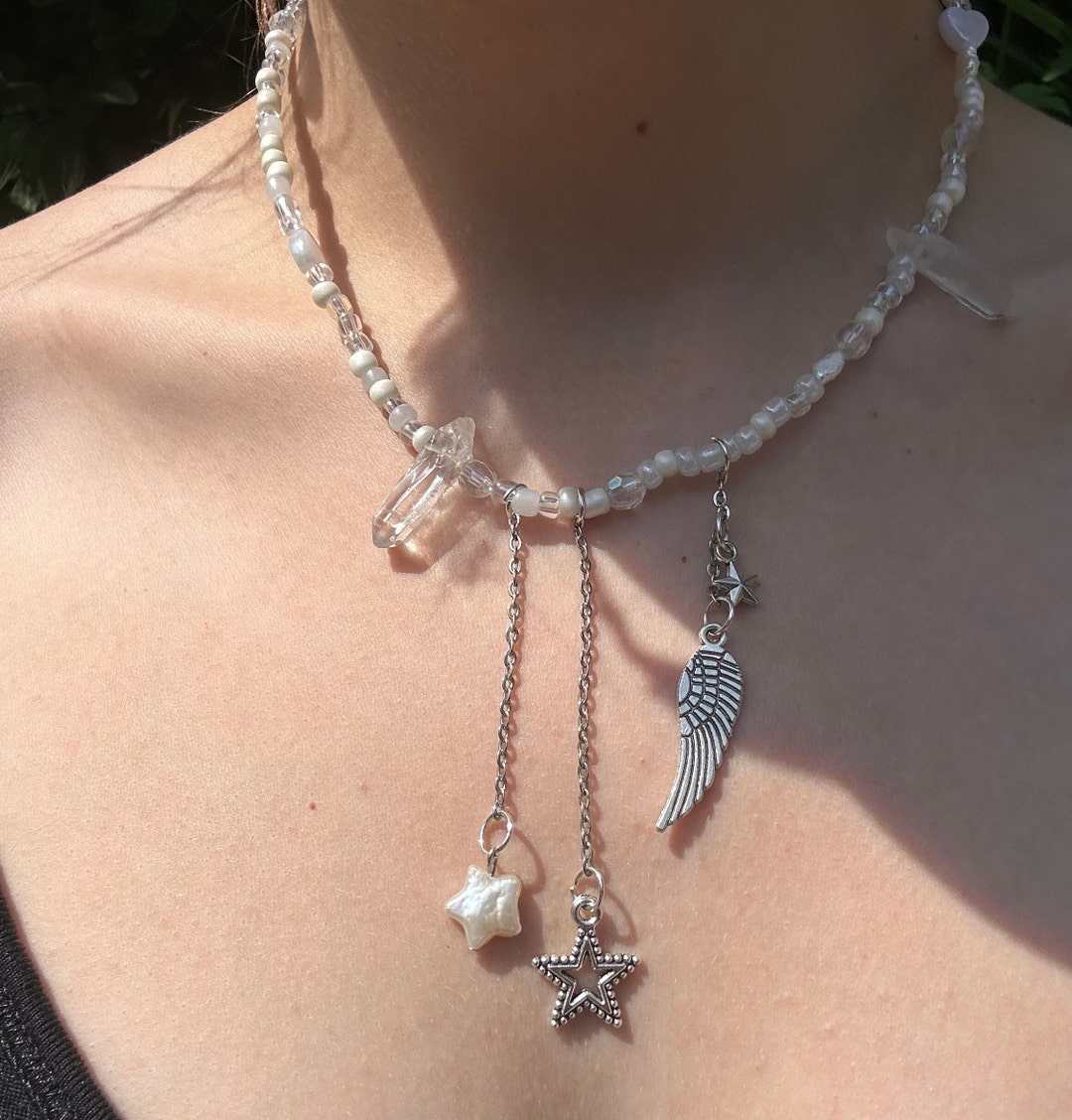 Ethereal Crystal Fairy Choker Necklace - Etsy