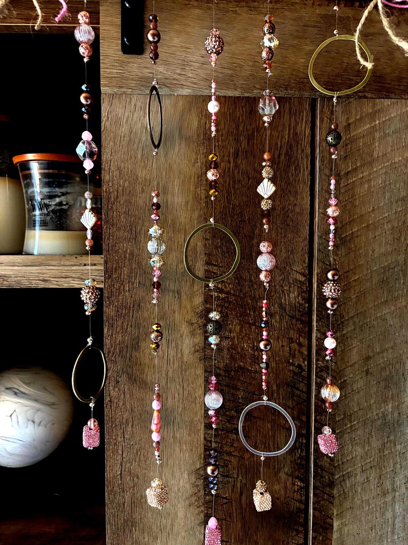 Bling Antique Wall Decor With Recycled Glass, Acrylic, Metal, Copper ...