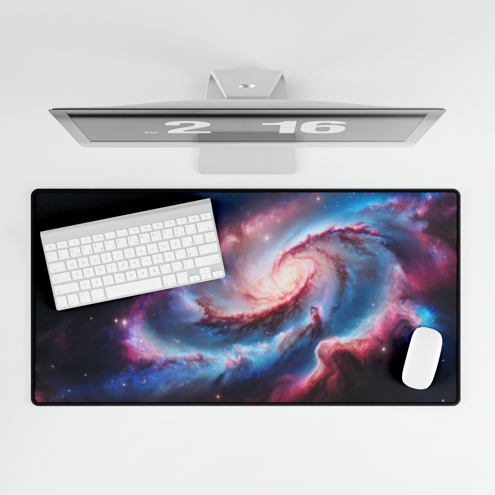 XXL Mouse Pad Space Galaxy Gaming Desk Mat, Desk Pad, Deskmat, Mousepad ...
