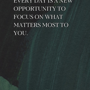 Focus Journal Card Printable - Etsy