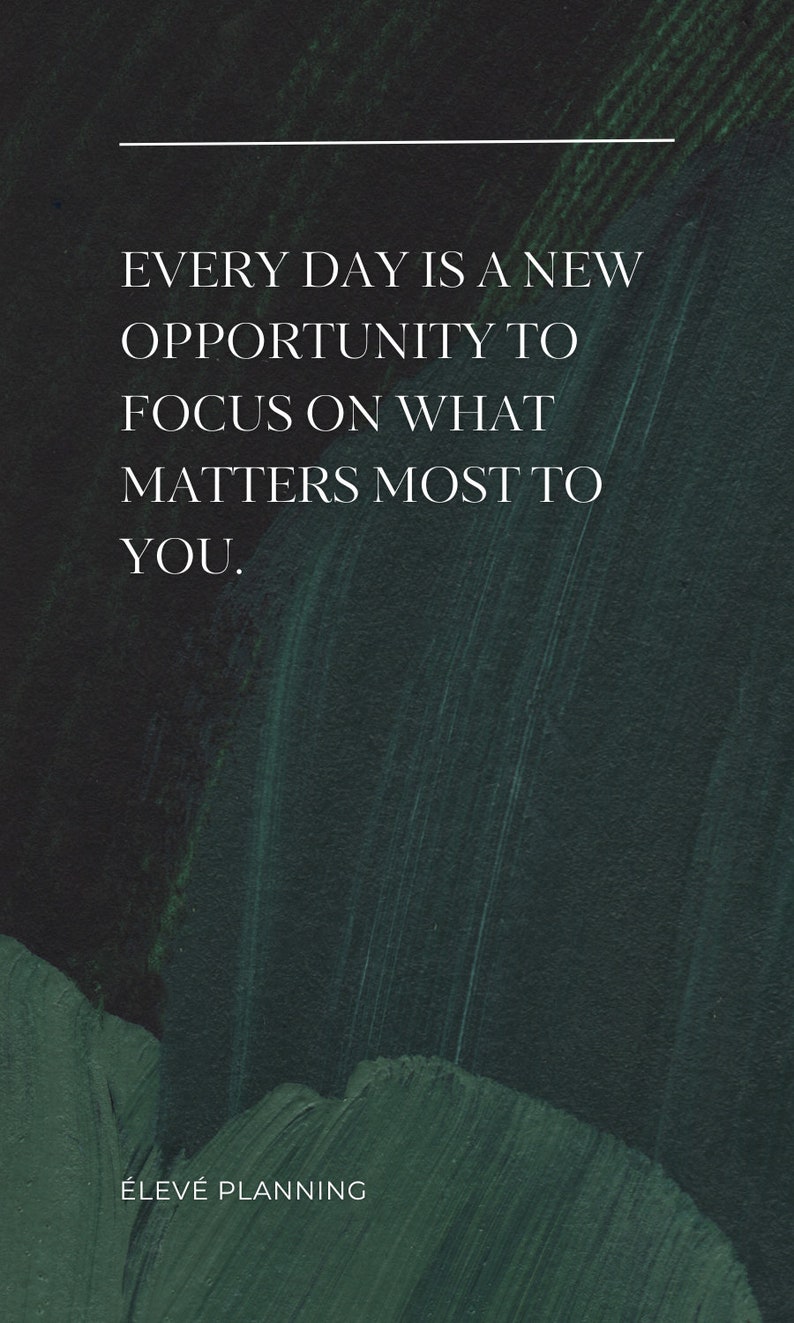 Focus Journal Card Printable - Etsy