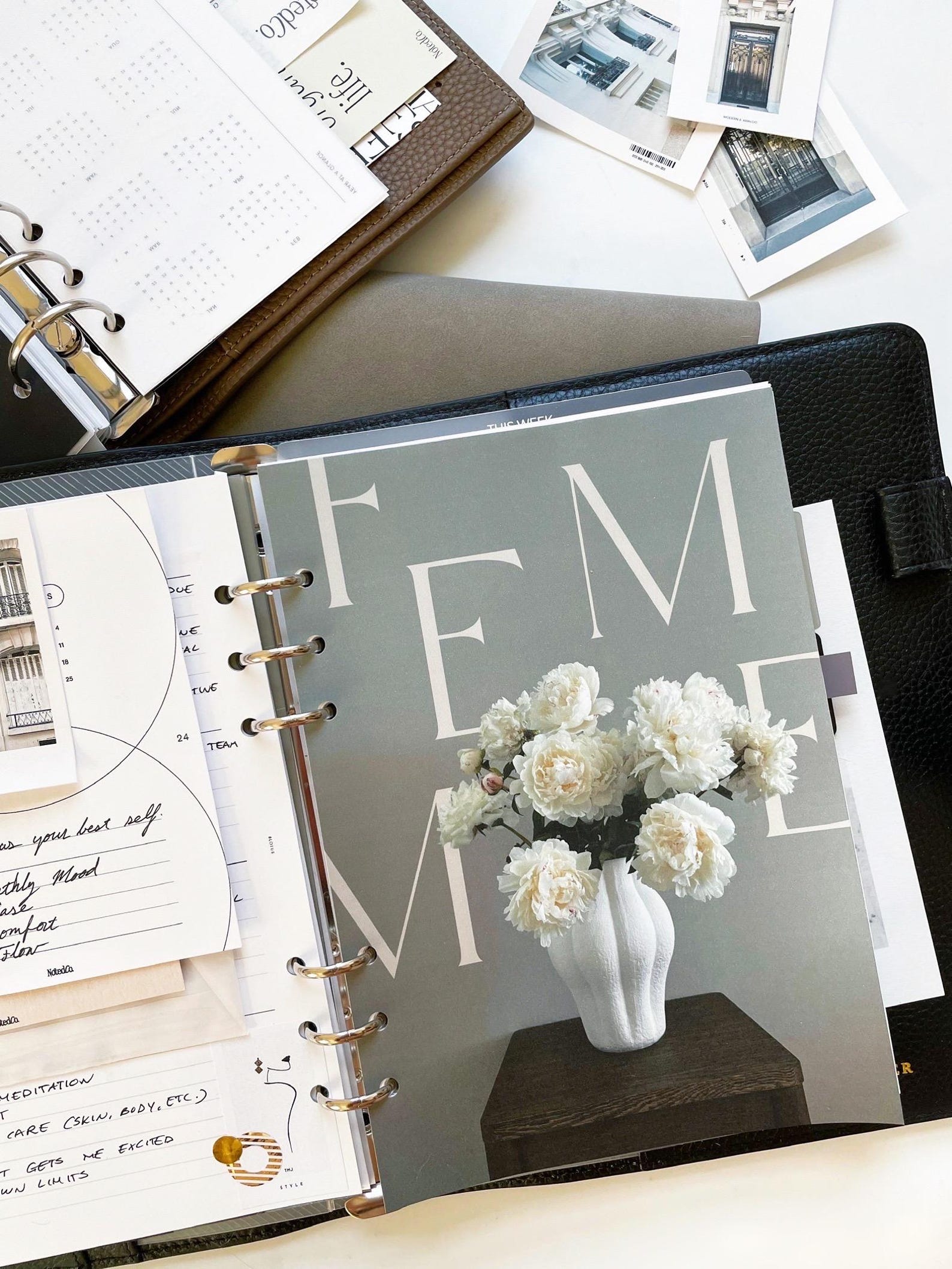 A5 Femme Printable Planner Dashboard - Etsy