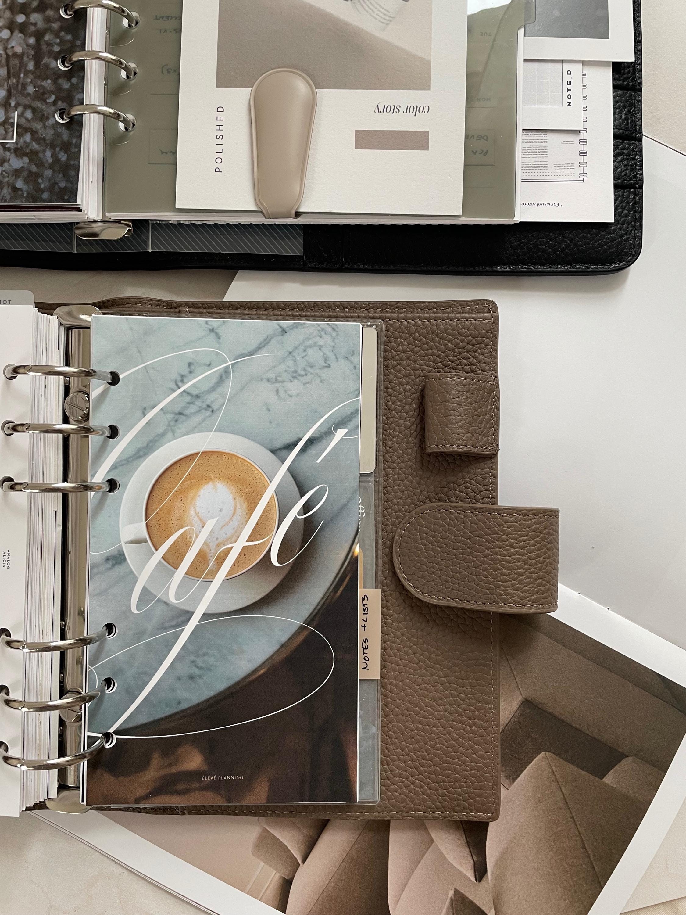 A5 Café Printable Planner Dashboard - Etsy