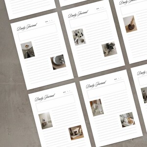 A5 Printable Luxe Lifestyle Daily Journal - Etsy