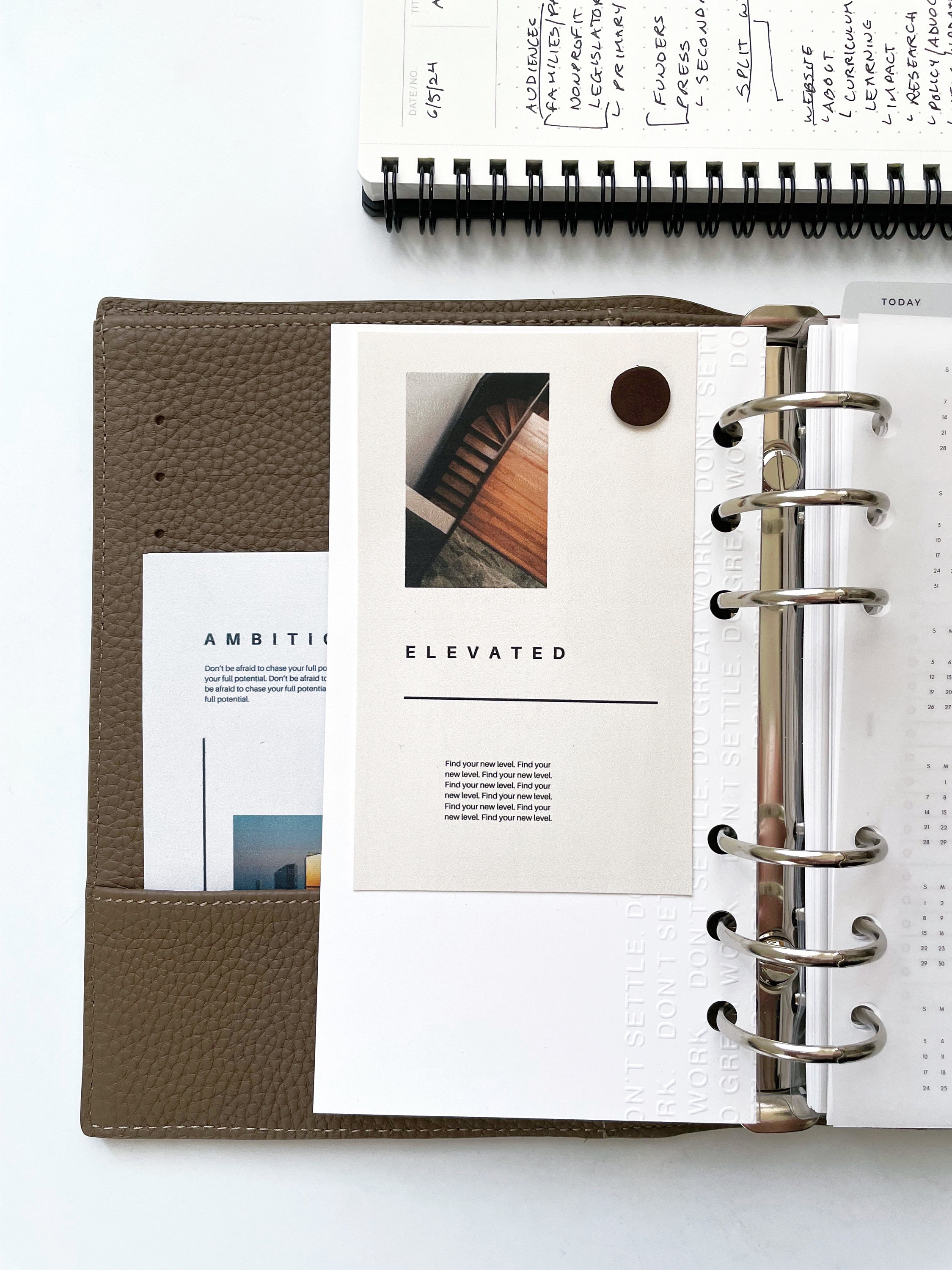 Elevated Vibes Printable Planner Cards (set of Three) - Etsy