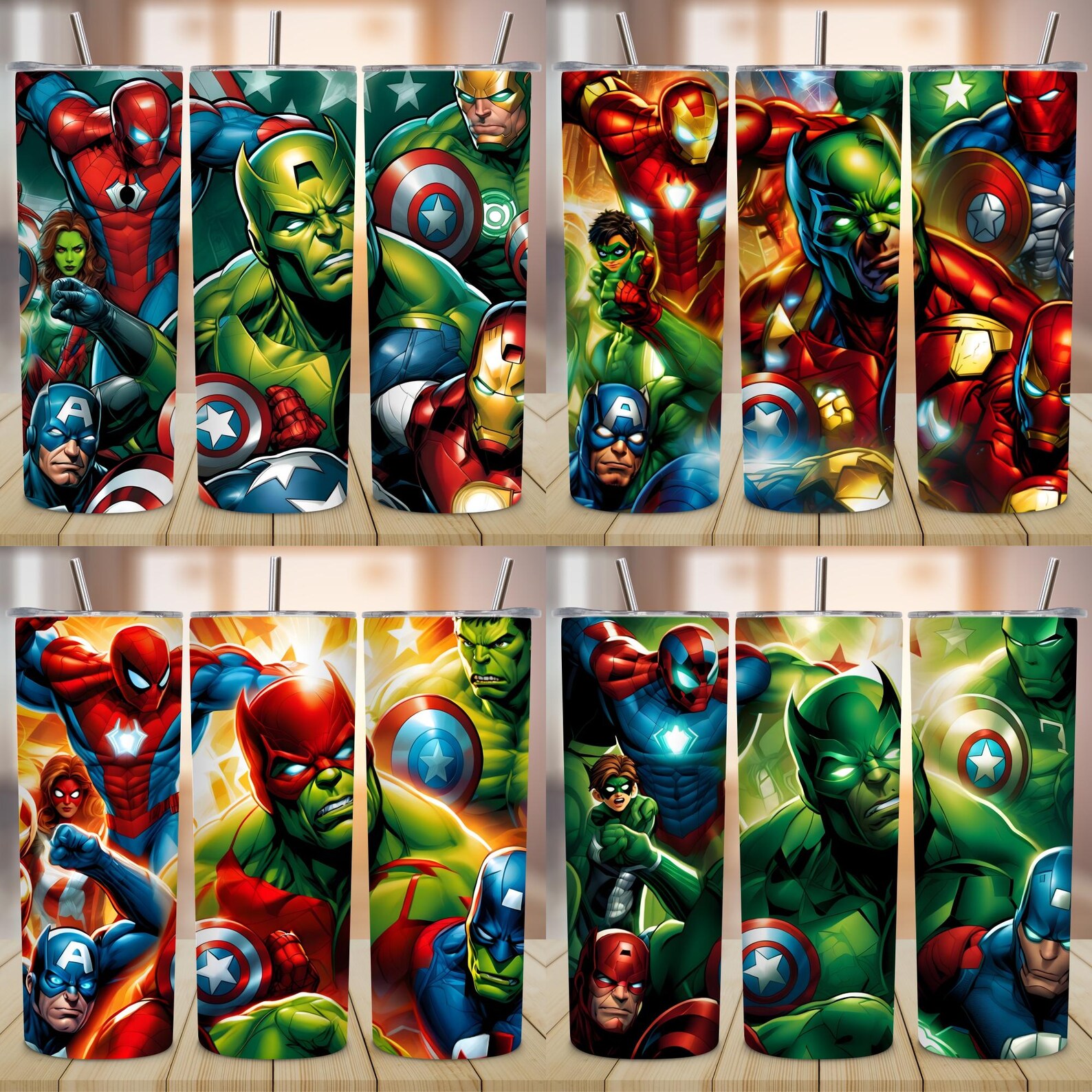 30+ Superhero Tumbler Wrap Bundle - Etsy