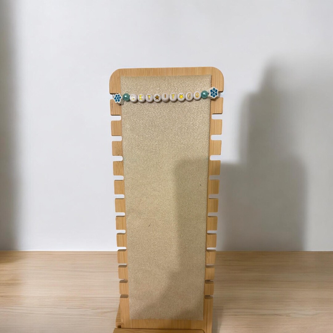 Let It Go Frozen-inspired Beaded Friendship Bracelet - Etsy