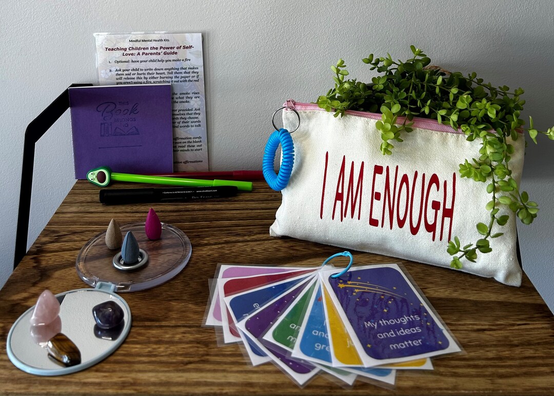 I Am Enough (mindful Mental Health Kit for Kids) - Etsy