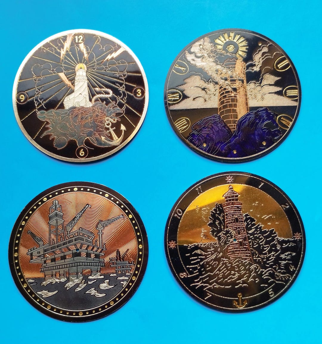 Custom Ocean Dial, Handmade Custom Sea Dial, Watch Accessories Dial ...