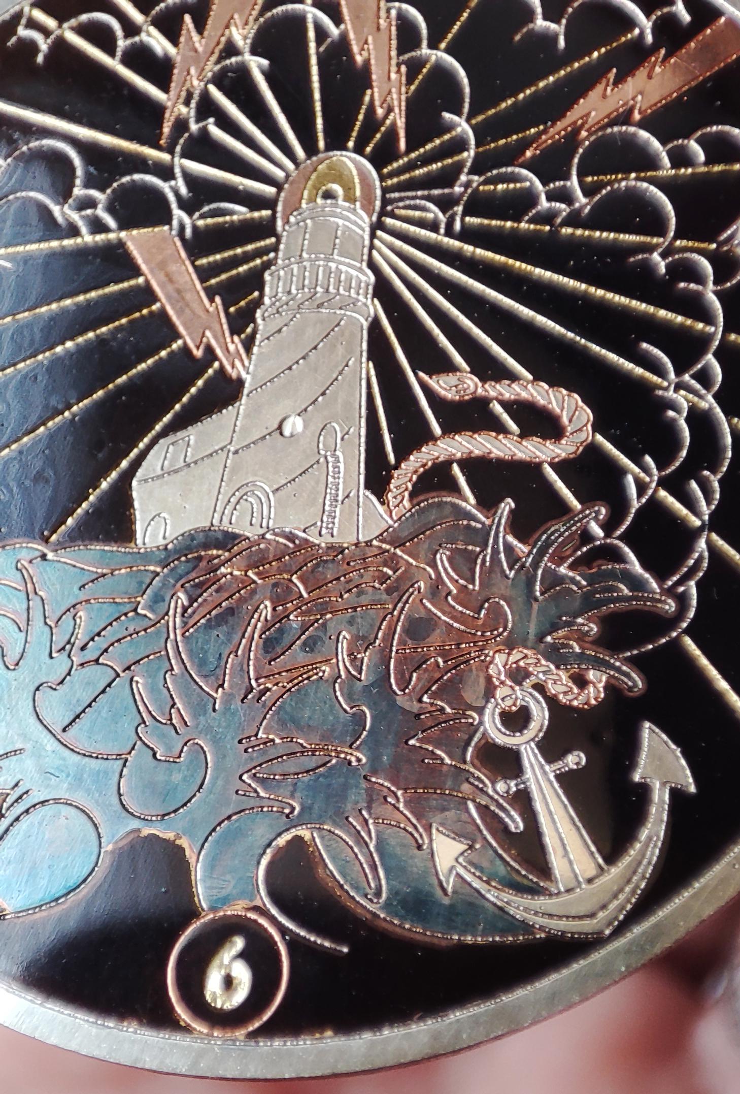 Custom Ocean Dial, Handmade Custom Sea Dial, Watch Accessories Dial ...