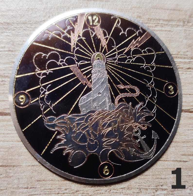 Custom Ocean Dial, Handmade Custom Sea Dial, Watch Accessories Dial ...