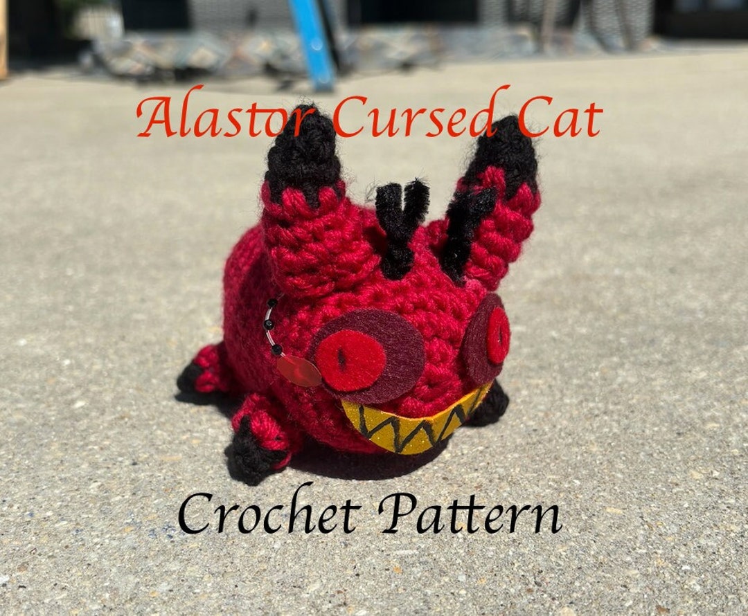 PATTERN Alastor Cursed Cat Plushie Pattern - Etsy