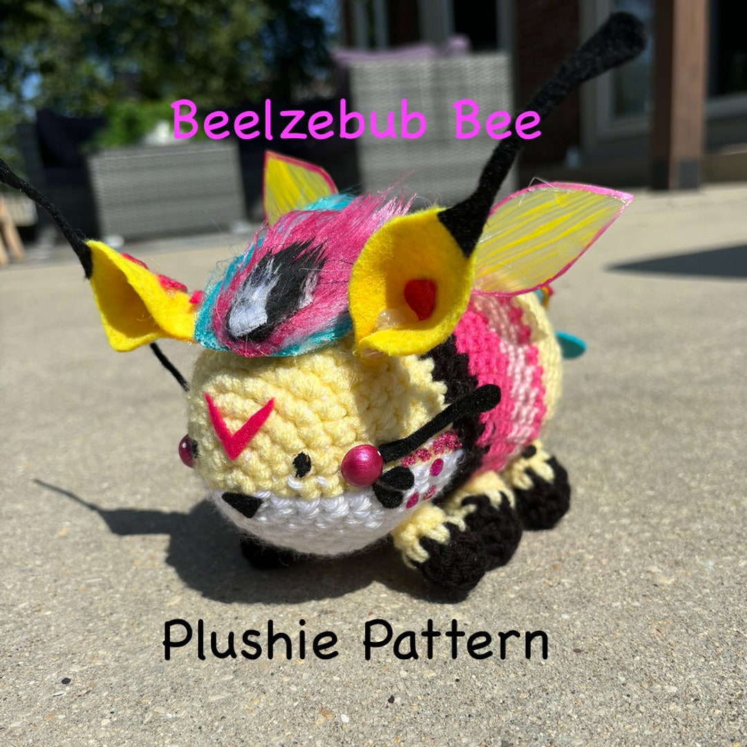Beelzebub Bee Plushie Helluva Boss Pattern - Etsy UK