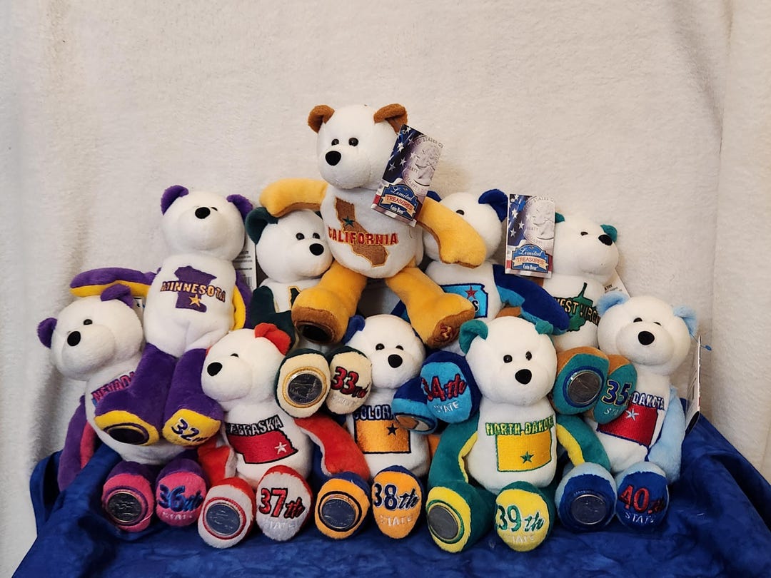50 States of American Coin Bears Club Bears State 31 to 40 California ...