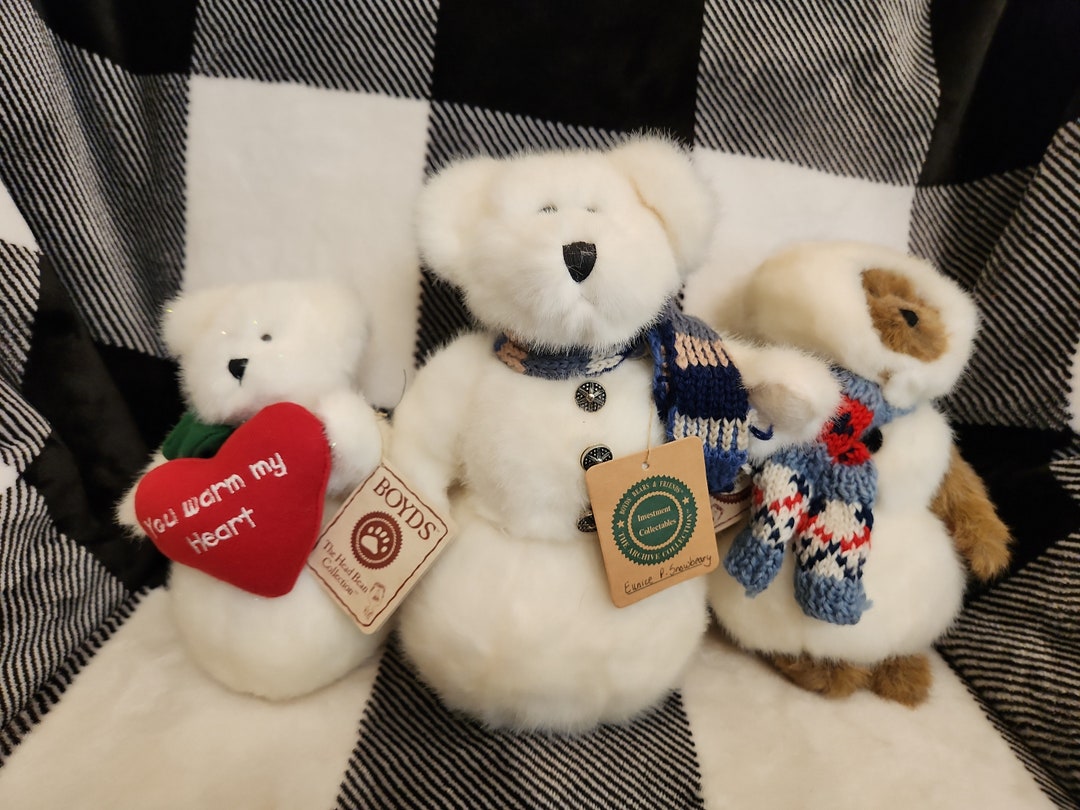 Boyd's Christmas Snowmen Bears Issa Meltin' Eunice P Snowbeary and ...