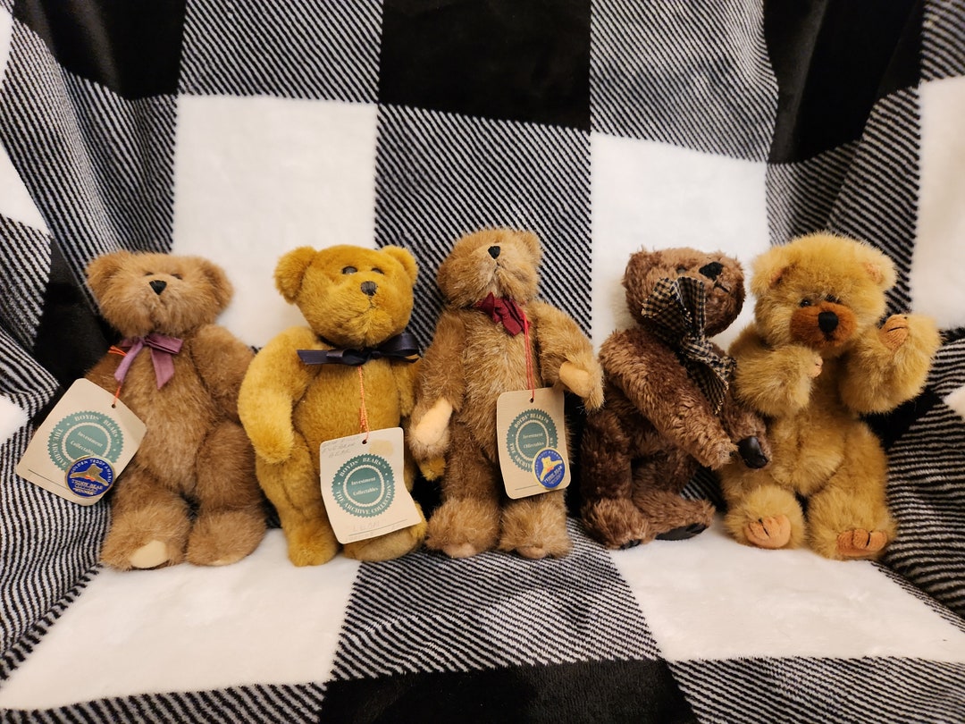 Boyd's Bears Simple Bears With Bows Including Leon Plus TY Bear Great ...