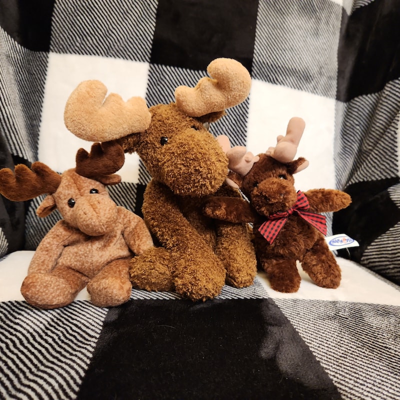 Stuffed Moose - Etsy