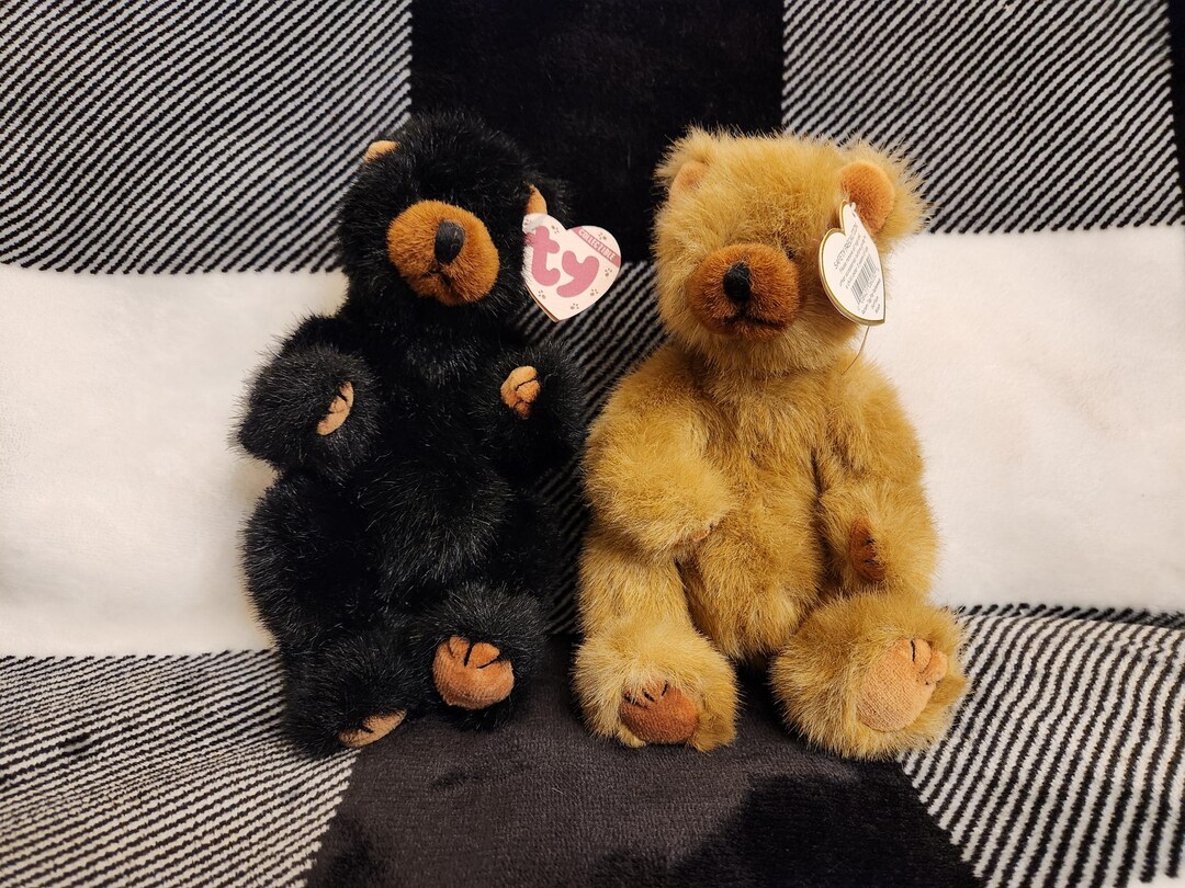 Attic Treasures Bears Ivan the Black Bear or Cody Caramel Color Bear ...