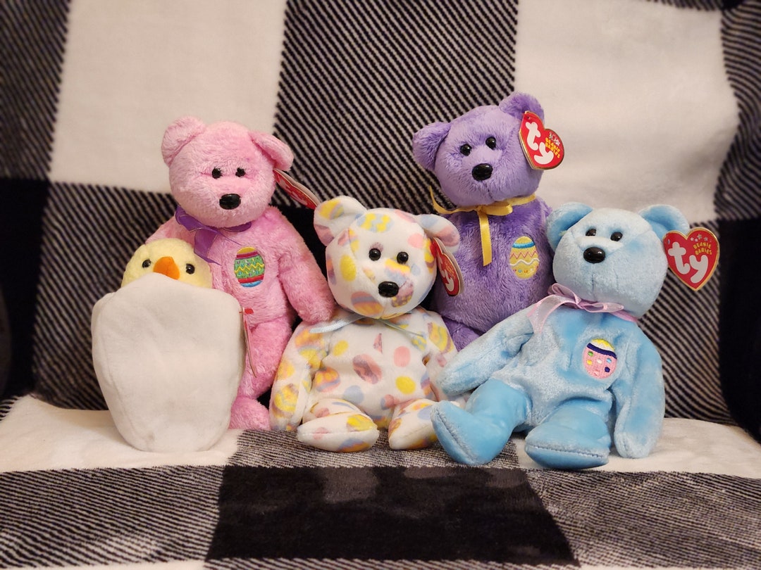 Easter Beanie Babies Eggs 2004 Eggs II Eggbert Eggs and Eggs III Great ...