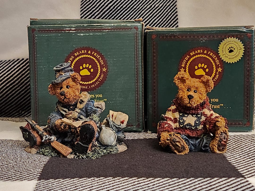 Boyd's Bears Collections Union Jack Love Letters or Eddie Proud to Be a ...