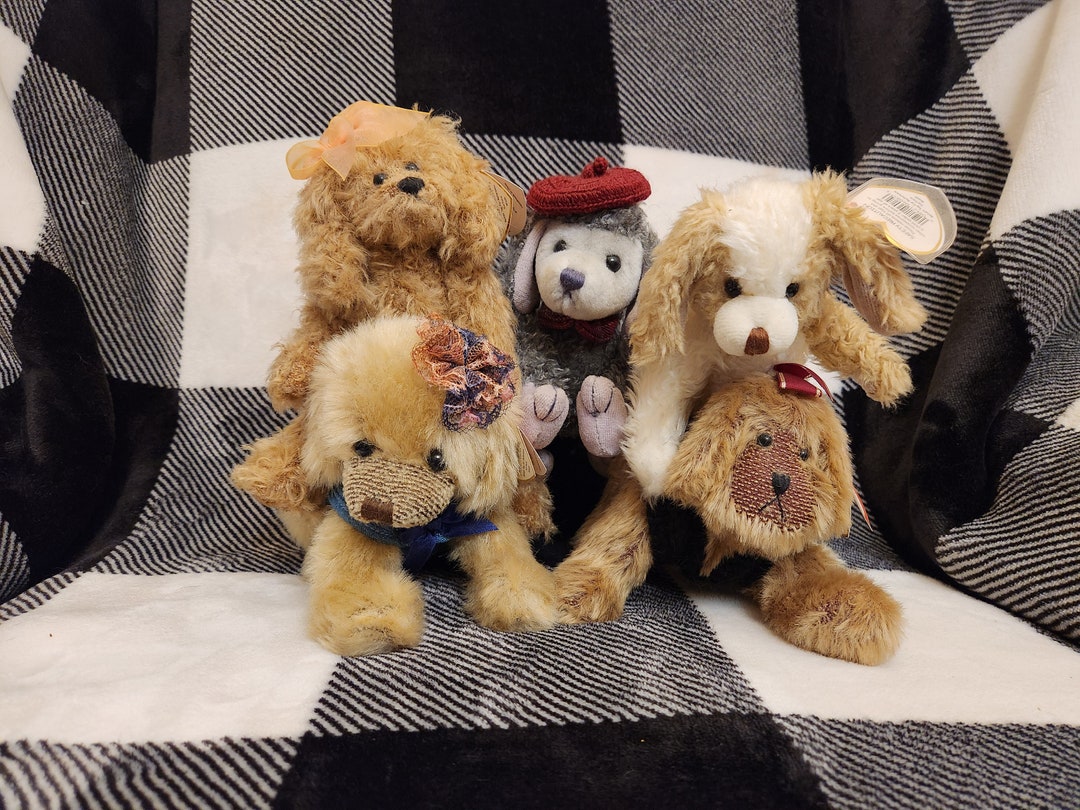 TY Attic Treasure Puppy Love Dog Including Cheri the French Poodle ...