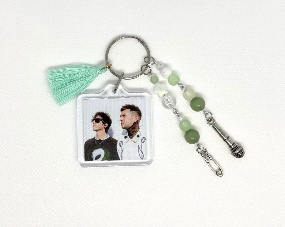 Twenty One Pilots Keychain – Handmade Beaded Keychain, Personalized ...