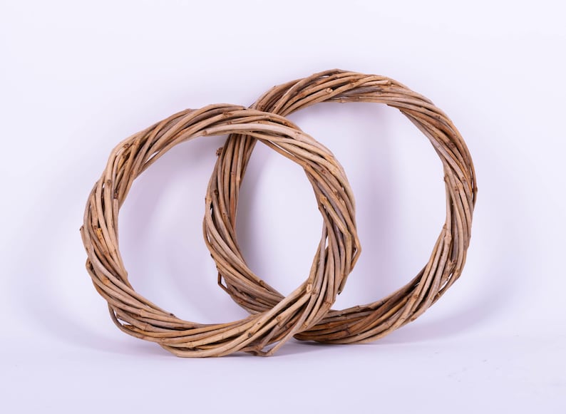 Grapevine Wreath Form | Natural Wreath Base for DIY Decor | Rustic ...