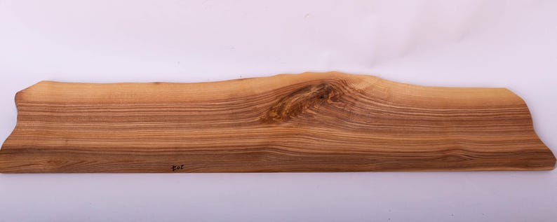 Live Edge Wood Floating Shelf | Rustic Solid Wood Wall Shelf | Natural ...