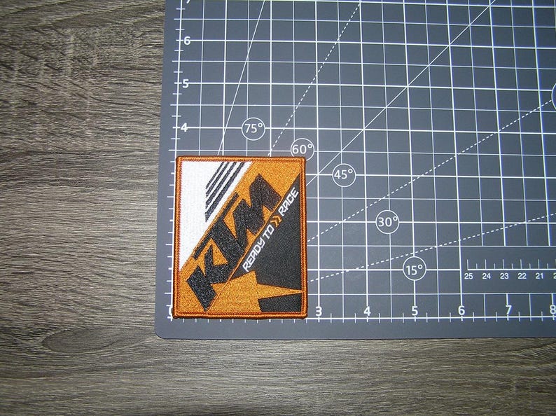 KTM Racing Motorsports Embroidered Iron on Patch - Etsy