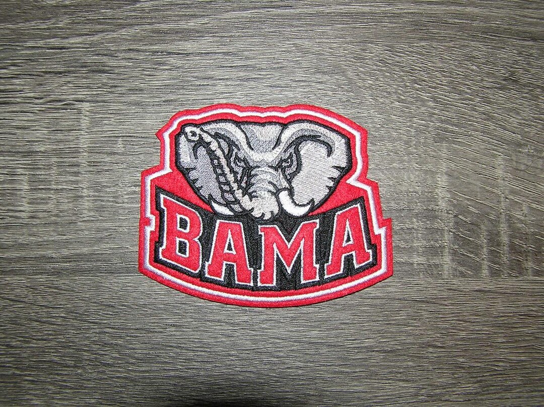 Alabama Crimson Tide bama University Classic Retro Style Embroidered ...